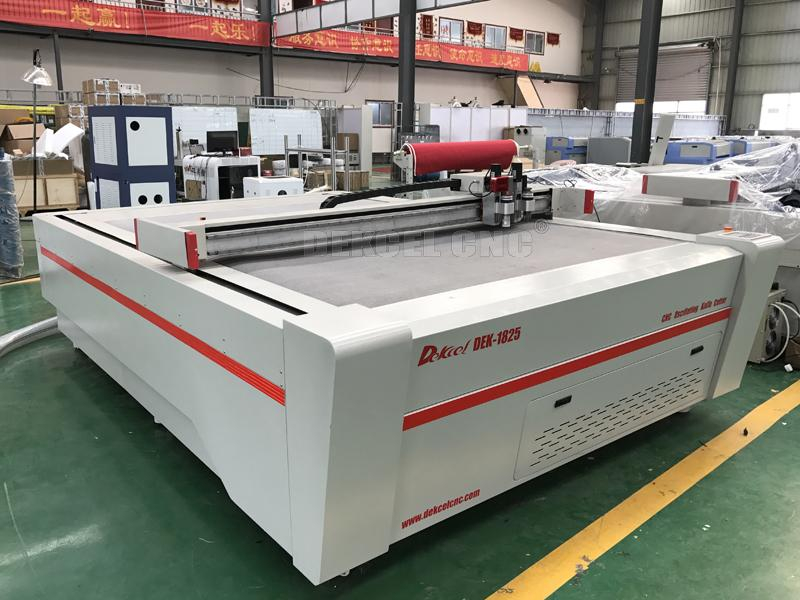 Oscillating knife cutting machine for cardboard/carton box/corrugated ...