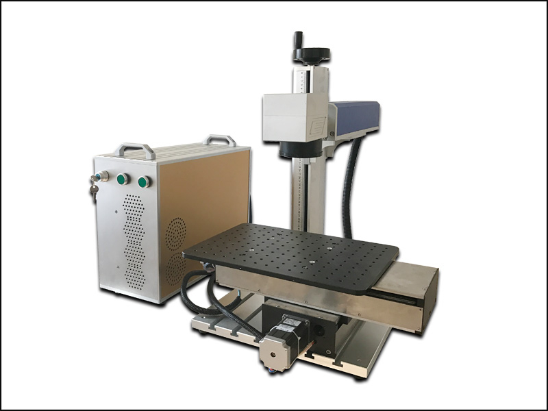 Moving table fiber laser engraving marking machine from China ...