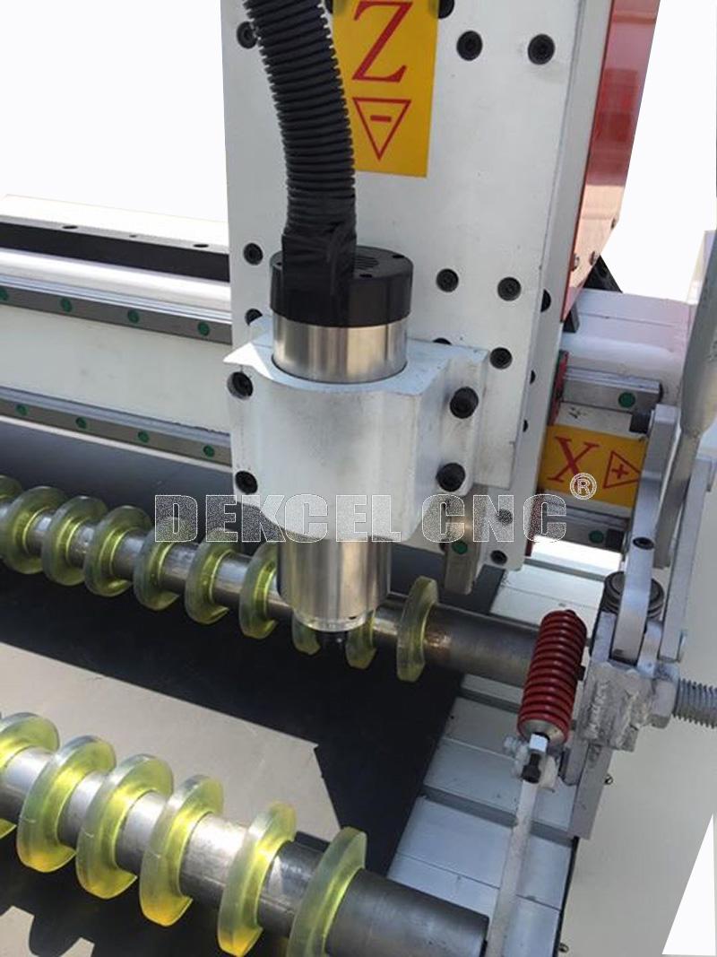 Car Mat rotating knife cutting machine from China Manufacturer - Dekcel Cnc