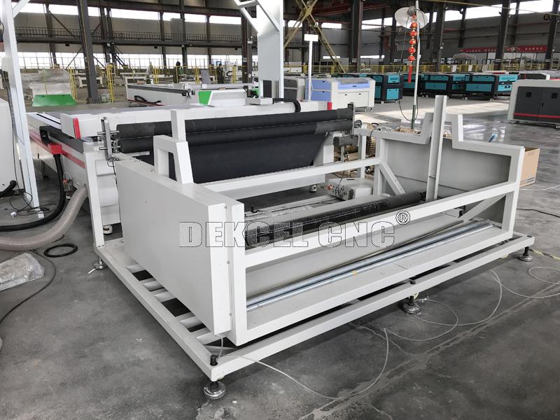 CCD camera flooring carpet rugs oscillation knife cutting plotter ...