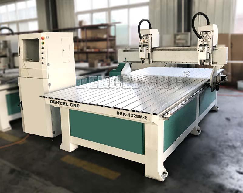 Dual Head Wood Board CNC Cutting and Engraving Router Machine from ...