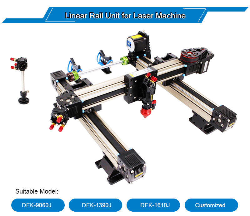 Mjunit Linear Rail Module Co2 Laser Cutting Machine from China Manufacturer - DEKCEL CNC