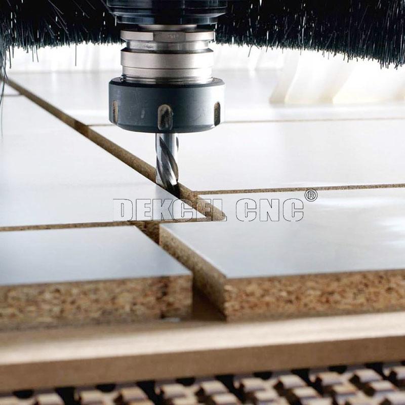 Double worktable 4 process furniture woodworking engraving drilling cnc ...