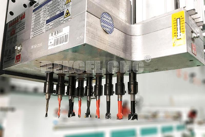 HSD 5+4 Boring Spindle ATC Wood Furniture Cutting Drilling Engraving ...