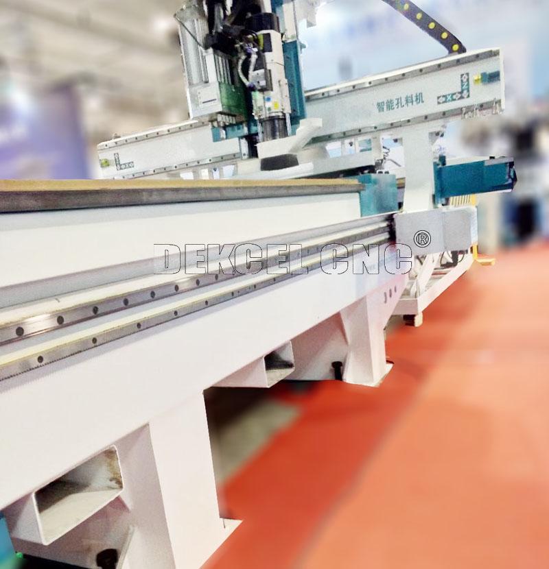 Double worktable 4 process furniture woodworking engraving drilling cnc ...