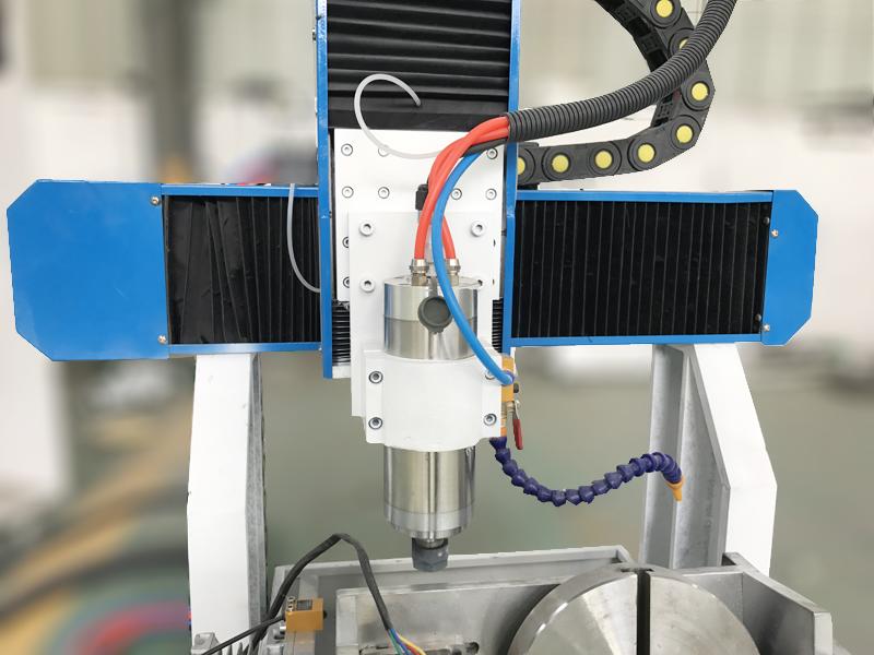 Mini 5 axis aluminium metal mold milling engraving router machine from ...