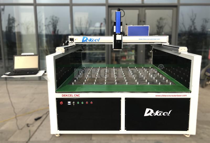 Big size Dynamic Glass Mirror Splice Engraving Fiber Laser Marking ...